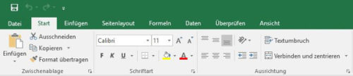 Arbeiten mit Registerkarten in Excel - Office Tutor