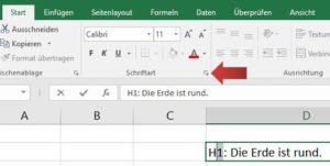 Arbeiten mit Registerkarten in Excel - Office Tutor